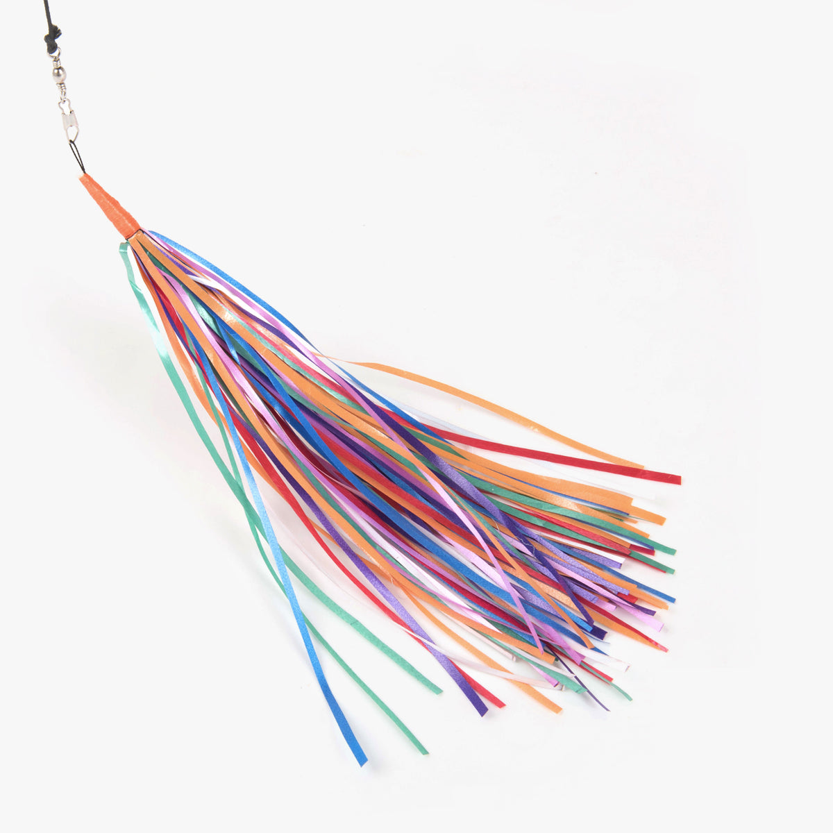Fluttery Fringe Cat Toy: A Colorful & Playful Attachment for Cat Wands